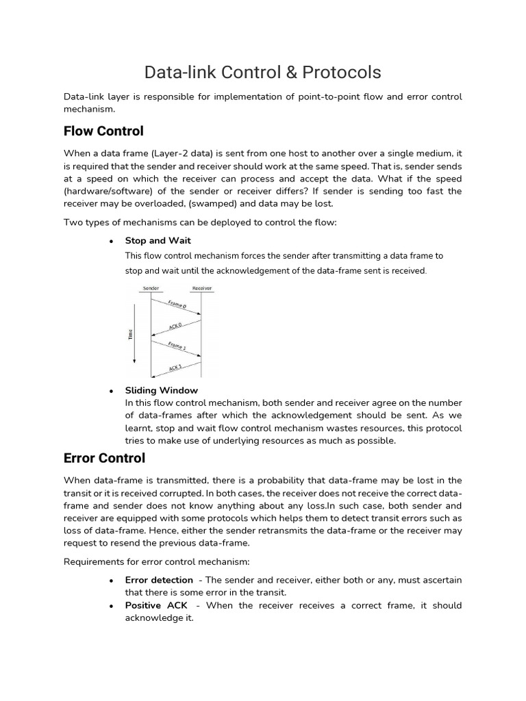 Data Link | PDF | Transmission Control Protocol | Telecommunications Standards