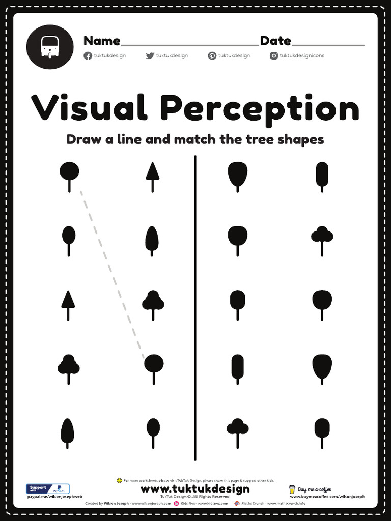 01 Visual Perceptual Activity 1 | PDF