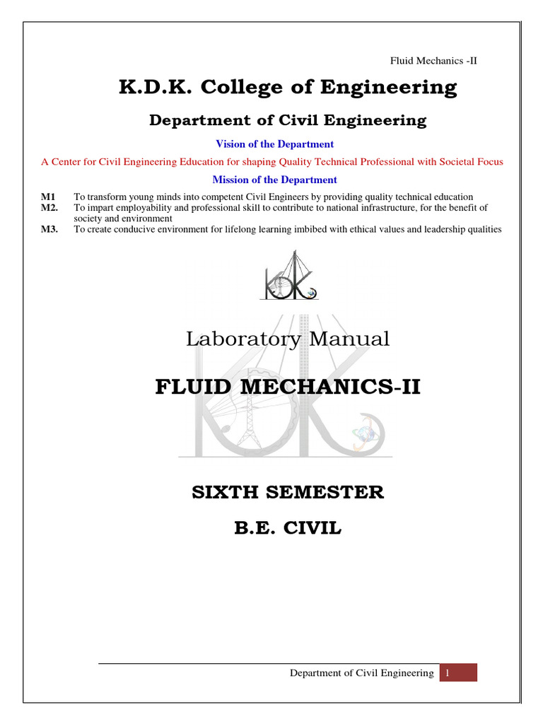 FM-II Manual | PDF | Pump | Fluid Dynamics