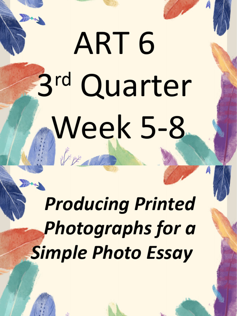 Art 6 PPT Week 3 | PDF