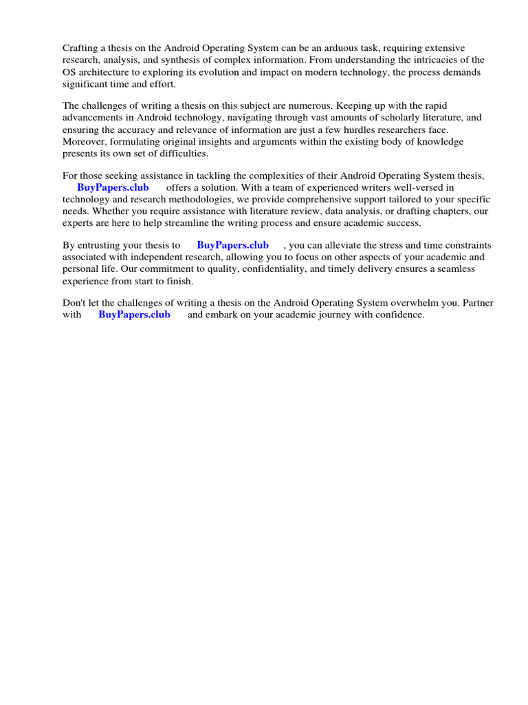 Research Paper On Android Operating System Pdf Android Operating System Ios