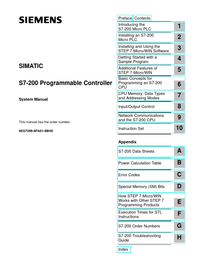 Siemes S7200 | PDF | Programmable Logic Controller | Computer Program