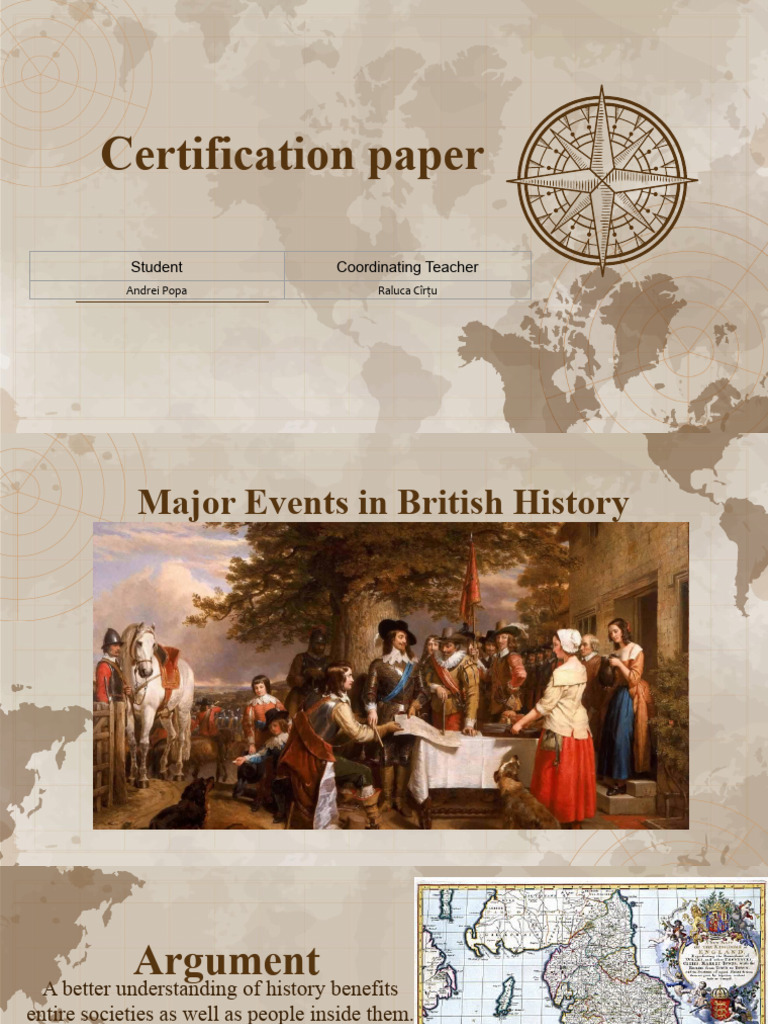 Major Events in British History | PDF | England | British Empire
