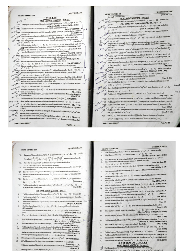 maths 2B important | PDF