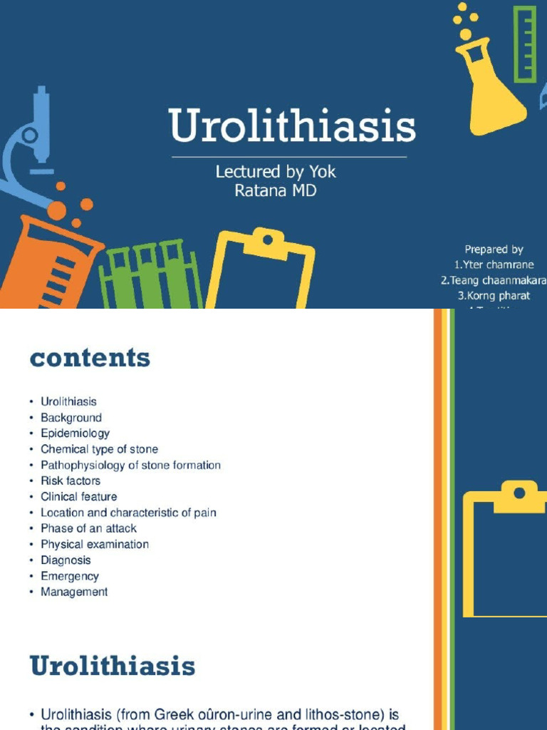 Urolithiasis | PDF