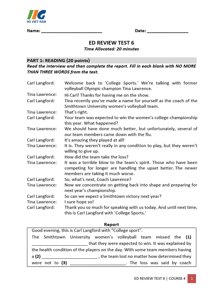 6 - ED Review Test 6 | PDF