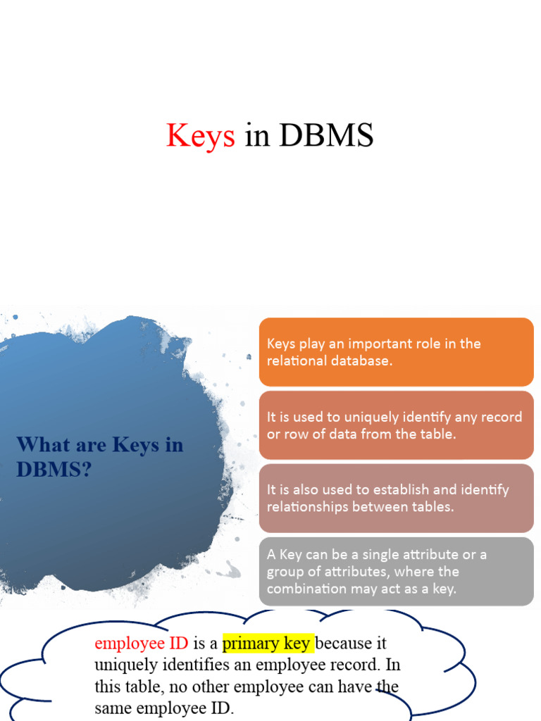 Lec 15 - Keys and Database Users | PDF | Relational Database | Databases
