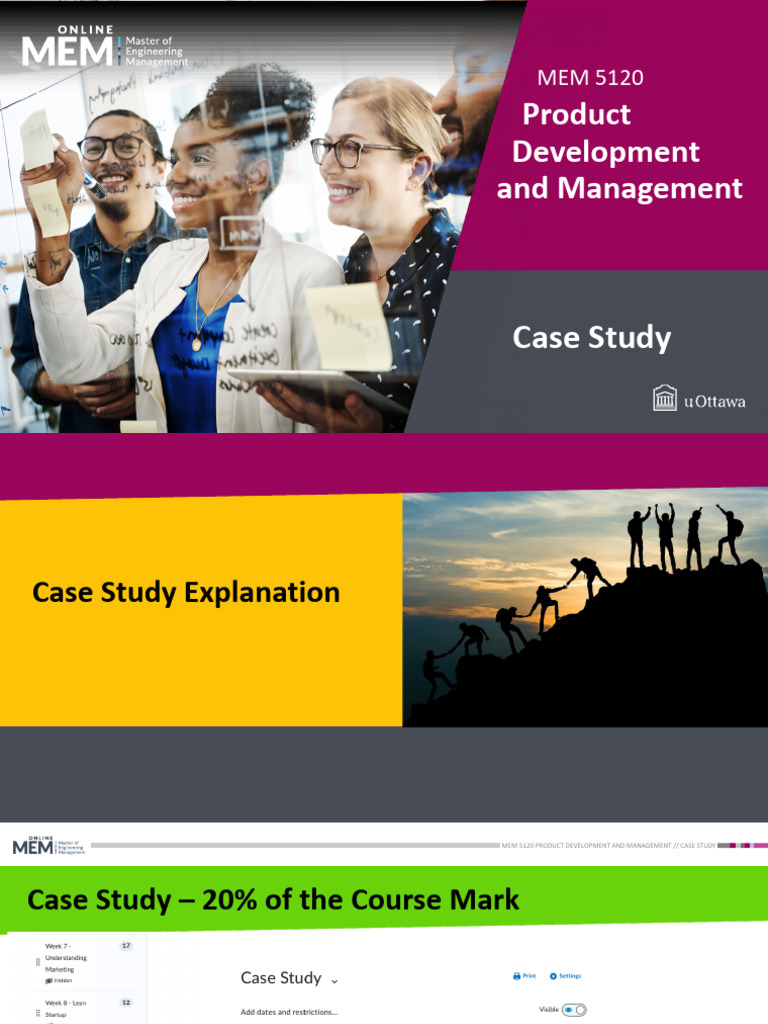Case Study Explanation Pdf Business