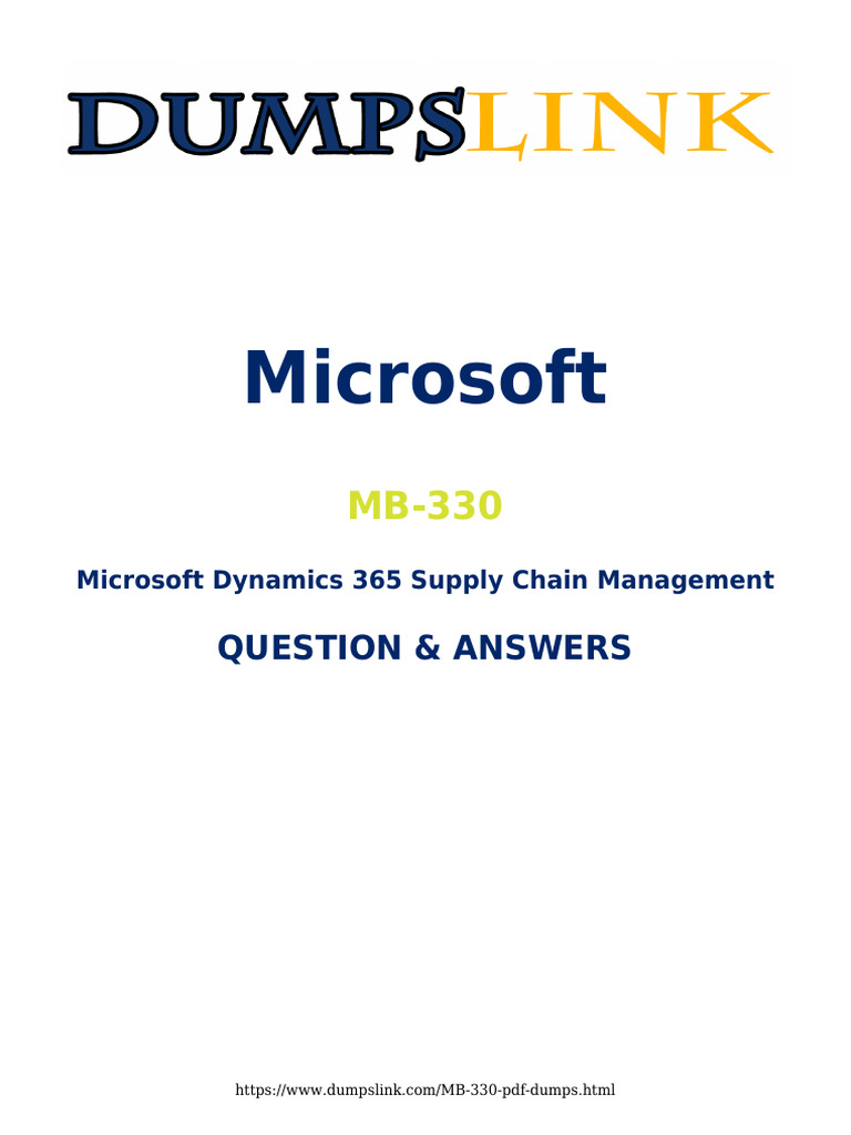 MB 330 | PDF | Inventory | Option (Finance)