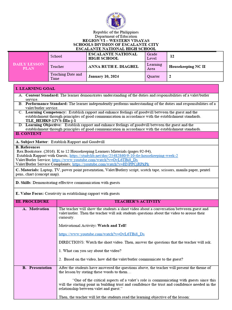 LP CO2 2023 HKS Final | PDF | Learning | Teachers