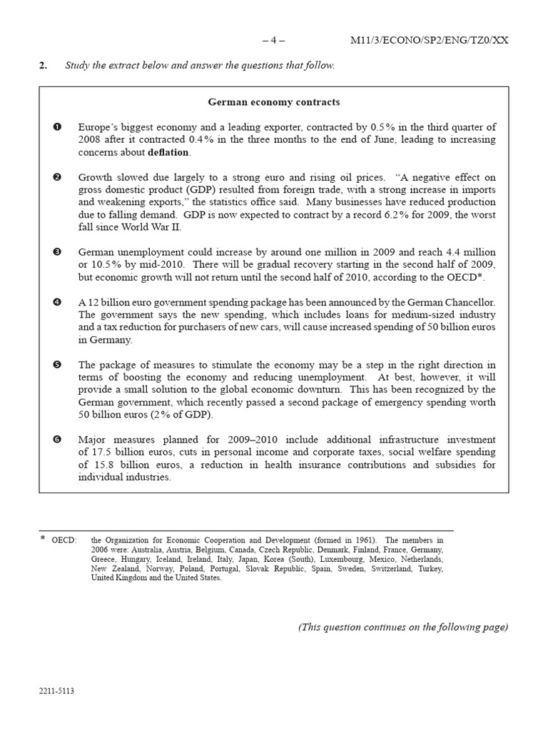 German Economy Contracts | PDF