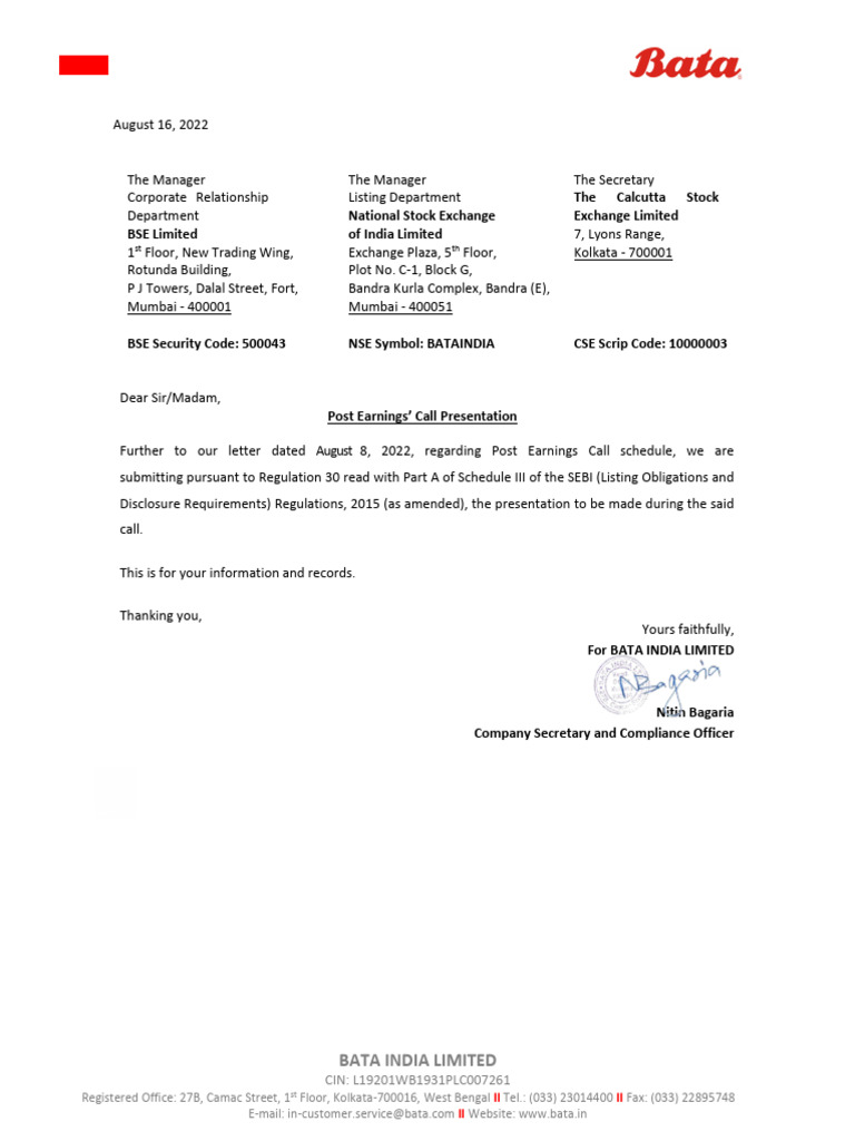 Q1 FY23 Investors Presentation | PDF | Marketing | Franchising