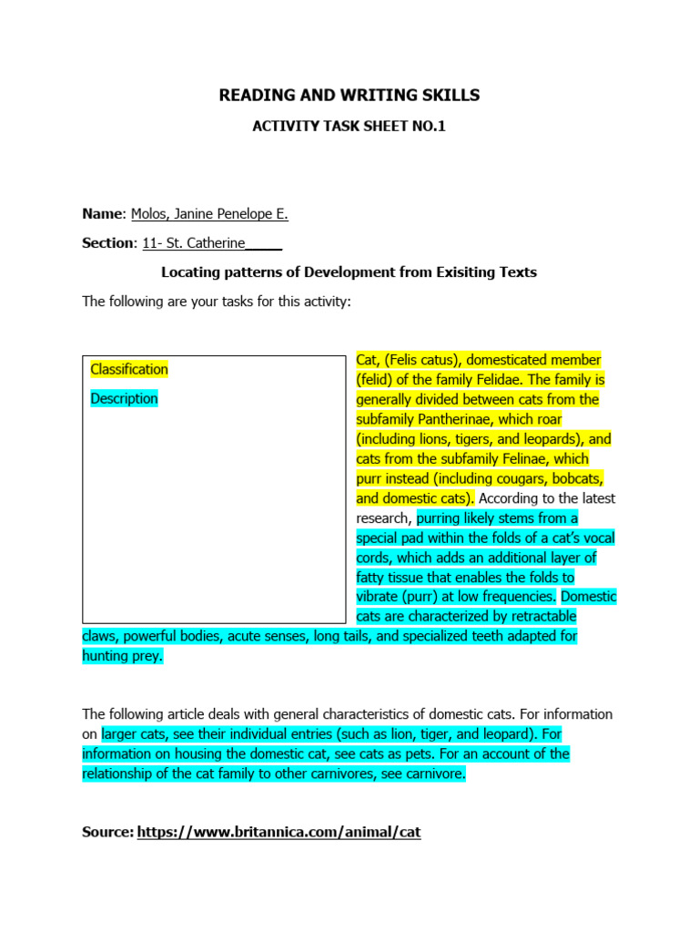 Reading and Writing Skills | PDF