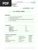 Eutanol G | PDF | Data | Specification (Technical Standard)