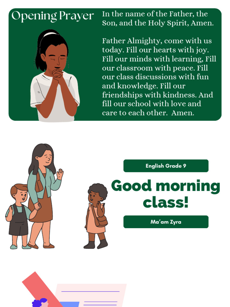 ENGLISH 9 - Lesson 8 | PDF