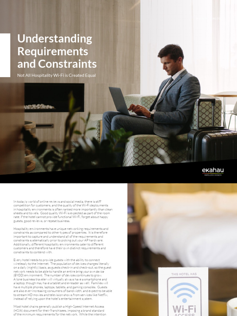 Hospitality Wi-Fi Infrastructure Essentials | PDF | Wi Fi | Computer ...