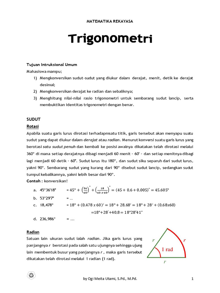 6 Trigonometri 2 | PDF