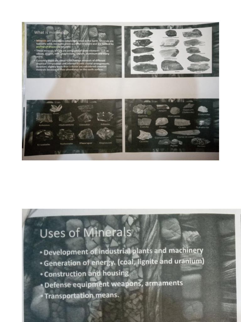 Minerals | PDF