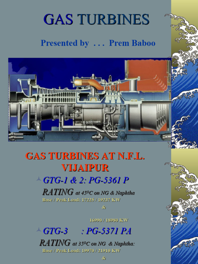 Gas Turbines Overview and Performance Factors | PDF | Gas Turbine | Turbine