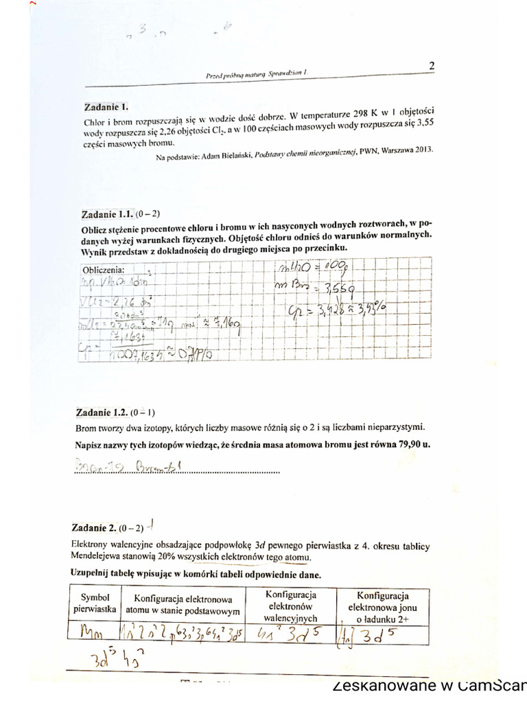 Pazdro Przed Probna Matura 1 | PDF