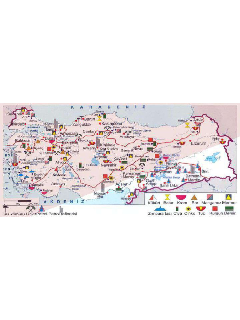 Turkiyede Madenler Nedir | PDF