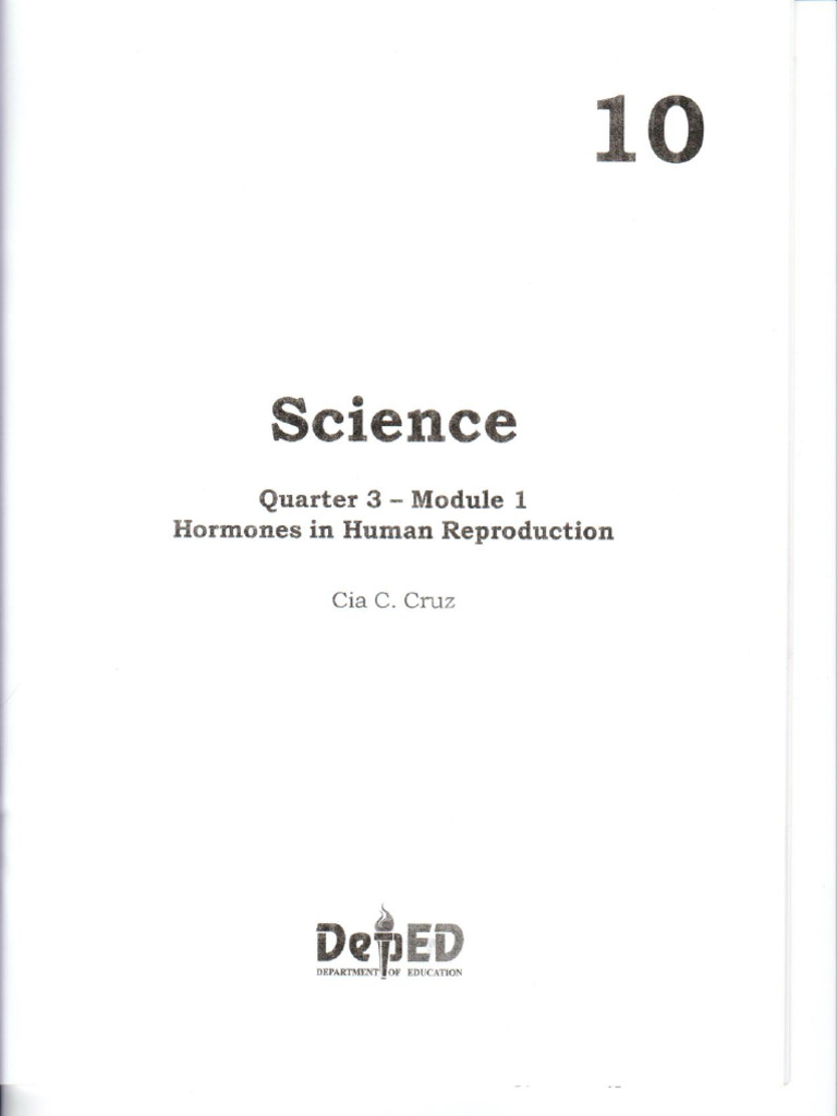 SCIENCE Q3 Module 1 | PDF