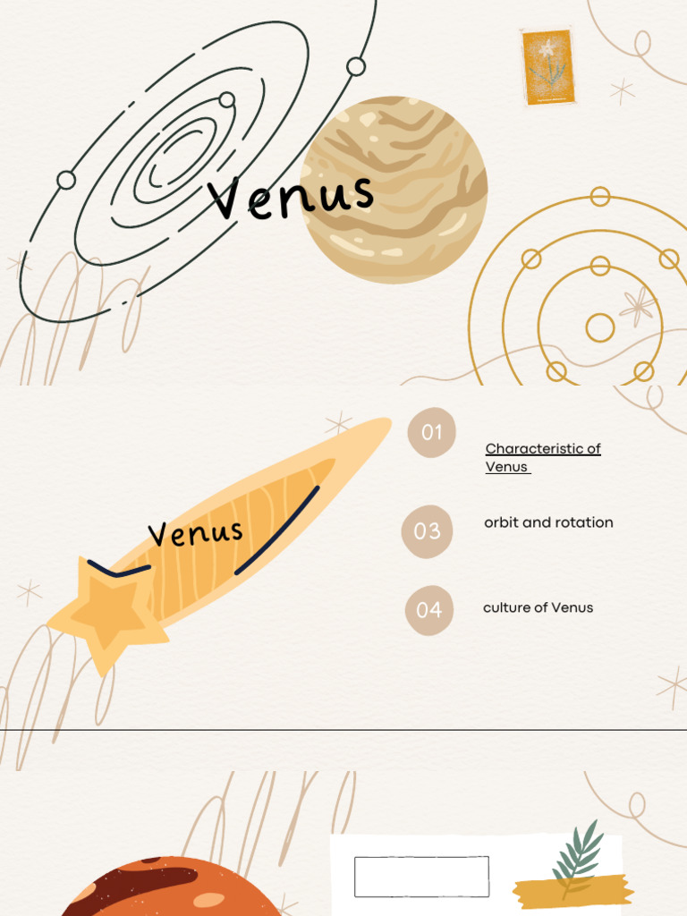 Characteristics and Orbit of Venus | PDF | Planets | Venus