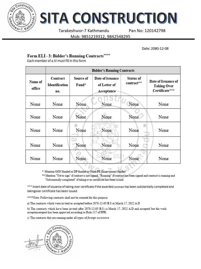 Pending Litigation & Bid Declearation-Sita | PDF | Justice | Crime ...
