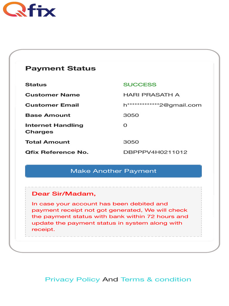 Pay Direct Qfix Info | PDF