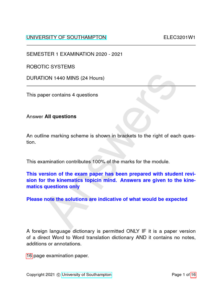ELEC3201 2021 For Students | PDF