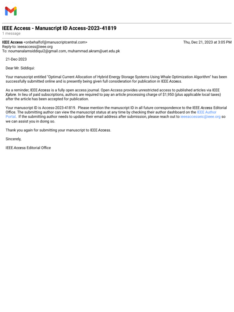 IEEE Access - Manuscript ID Access-2023-41819 | PDF