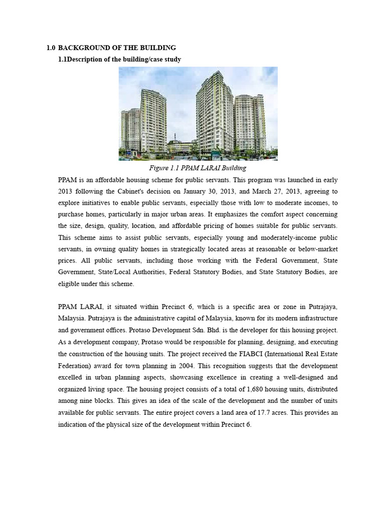 PPAM Larai: Affordable Housing in Putrajaya | PDF | Condominium | Tile