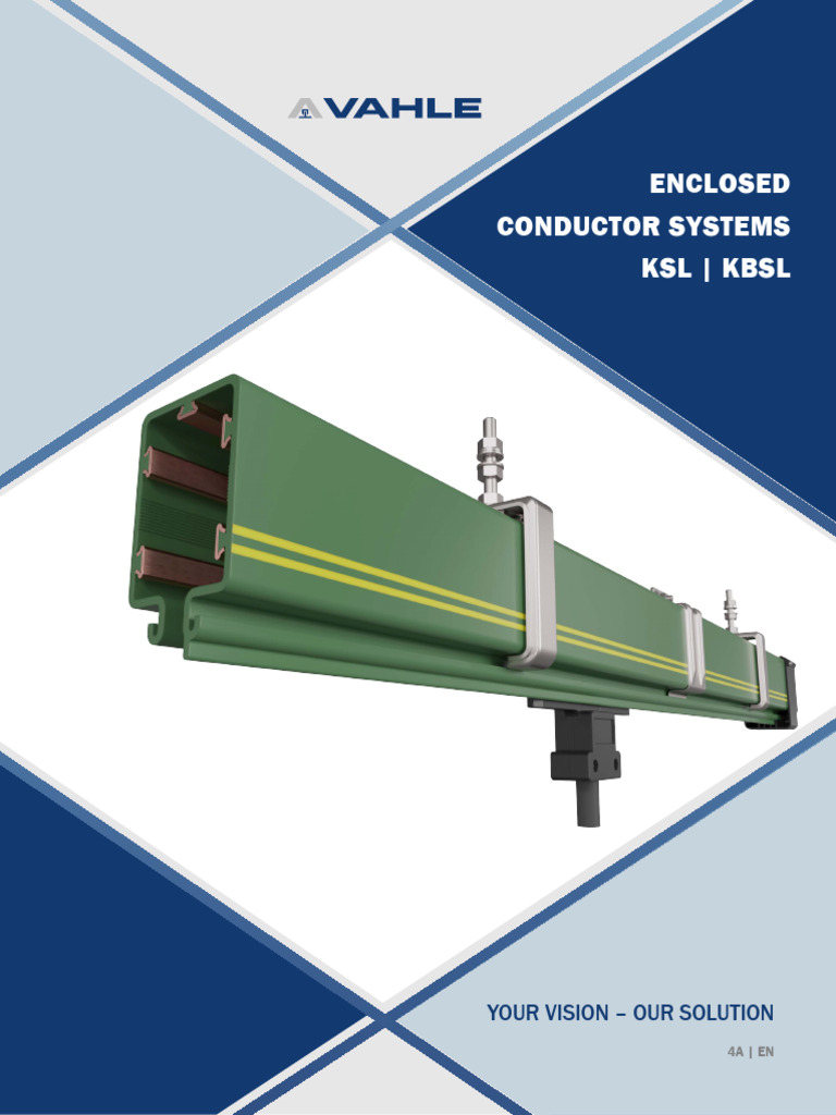 Cat 04a Enclosed Conductor Bar Systems KSL (T) | PDF | Electrical ...