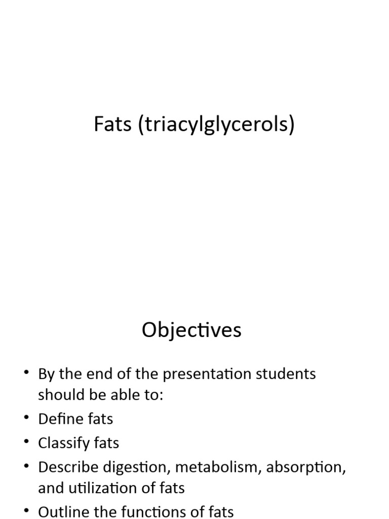 Fats | PDF