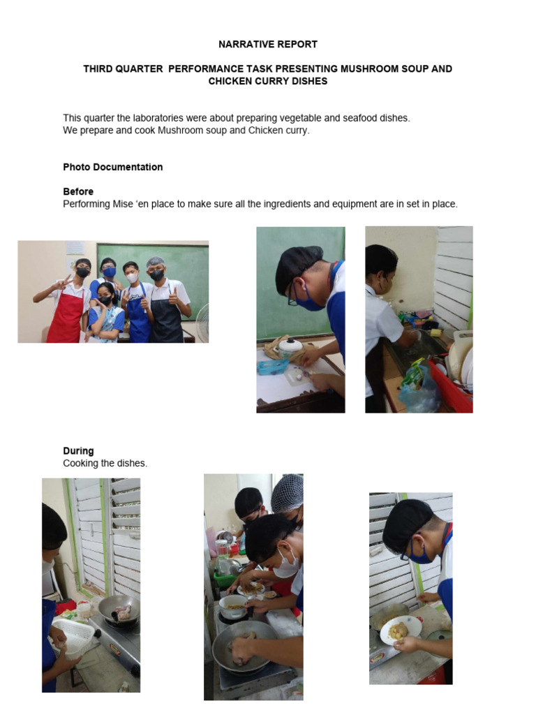 GROUP NARRATIVE REPORT -LABORATORY (KELLYY) | PDF