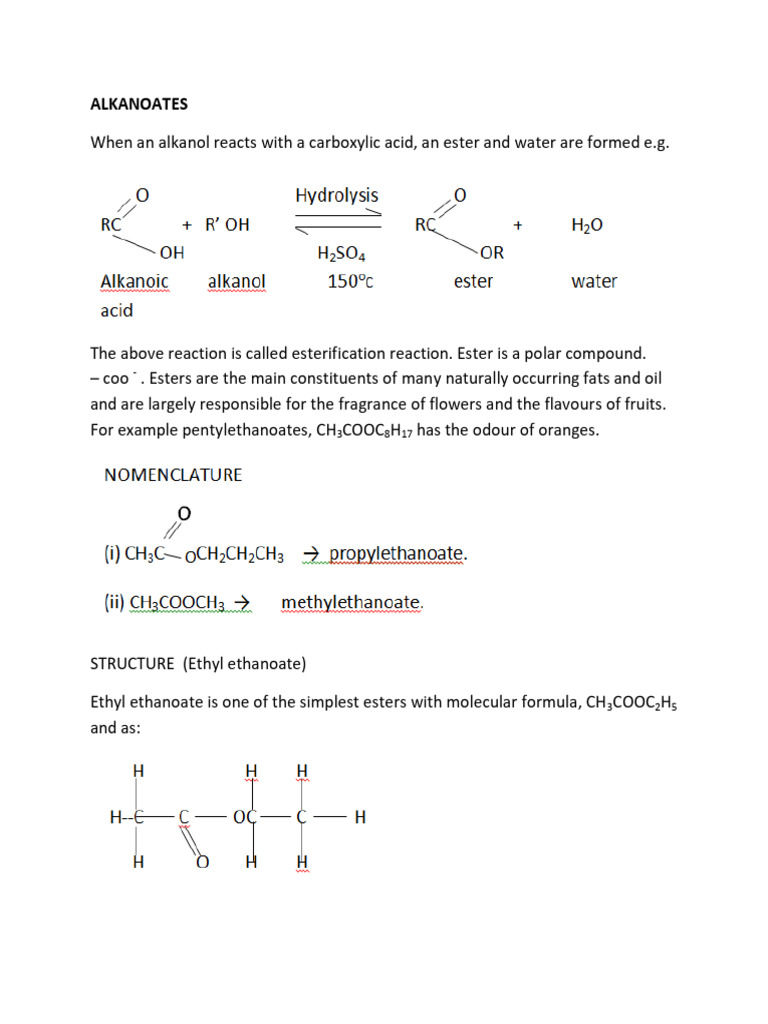 ALKANOATE | PDF