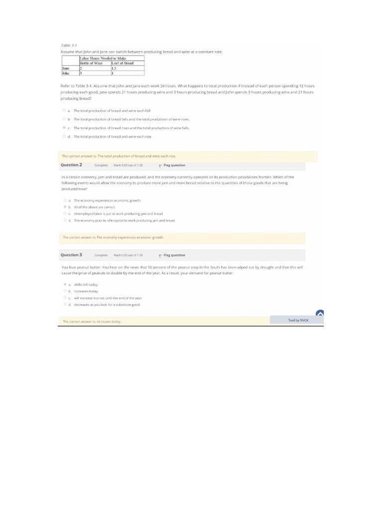 In Class Quiz 1 | PDF