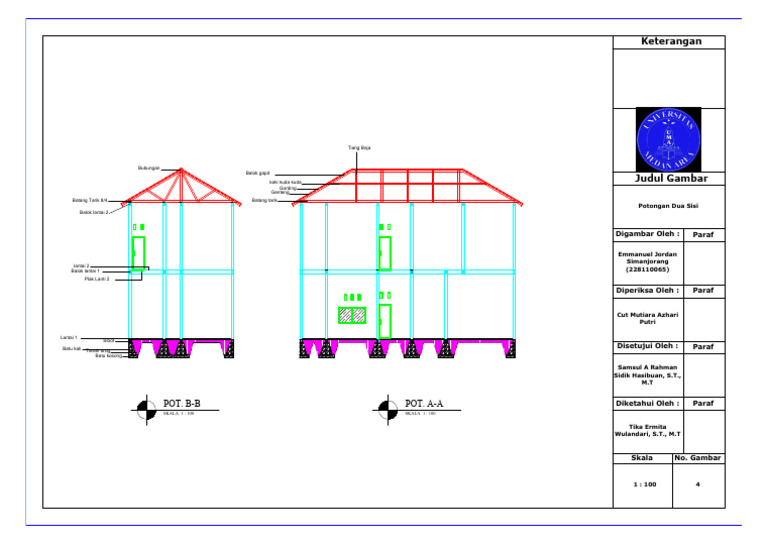 Keterangan: Pot. A-A Pot. B-B | PDF