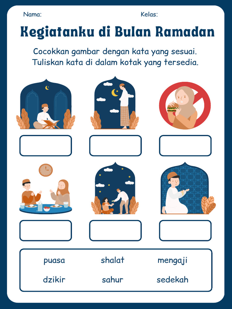 LKPD Tema Ramadhan | PDF