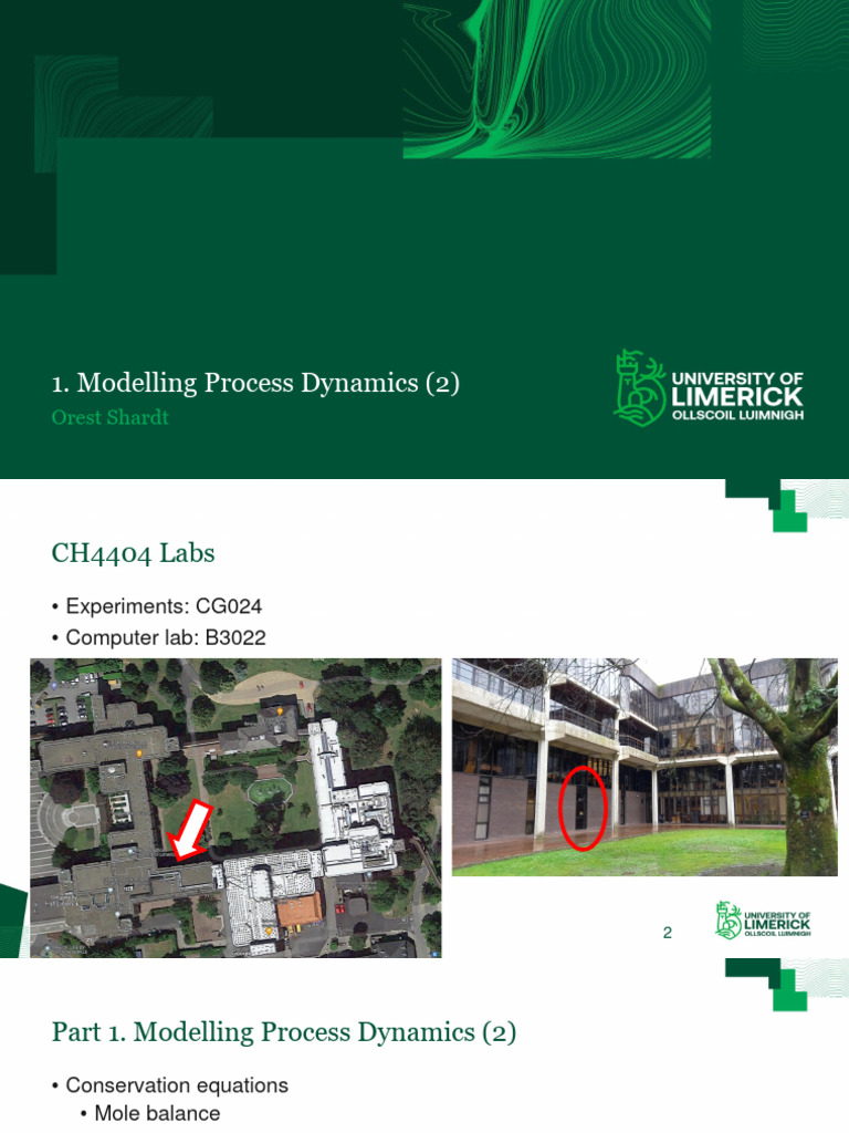 CH4404 Lecture 03 ModellingProcessDynamics 2 | PDF | Fluid Dynamics | Gases CH4404 Lecture 03 ModellingProcessDynamics 2 | PDF | Fluid Dynamics | Gases
