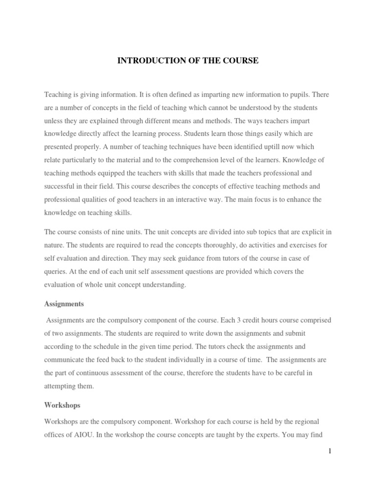 Unit 01 | PDF