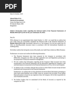 Turnover Declaration Letter | PDF | Public Finance | Taxes