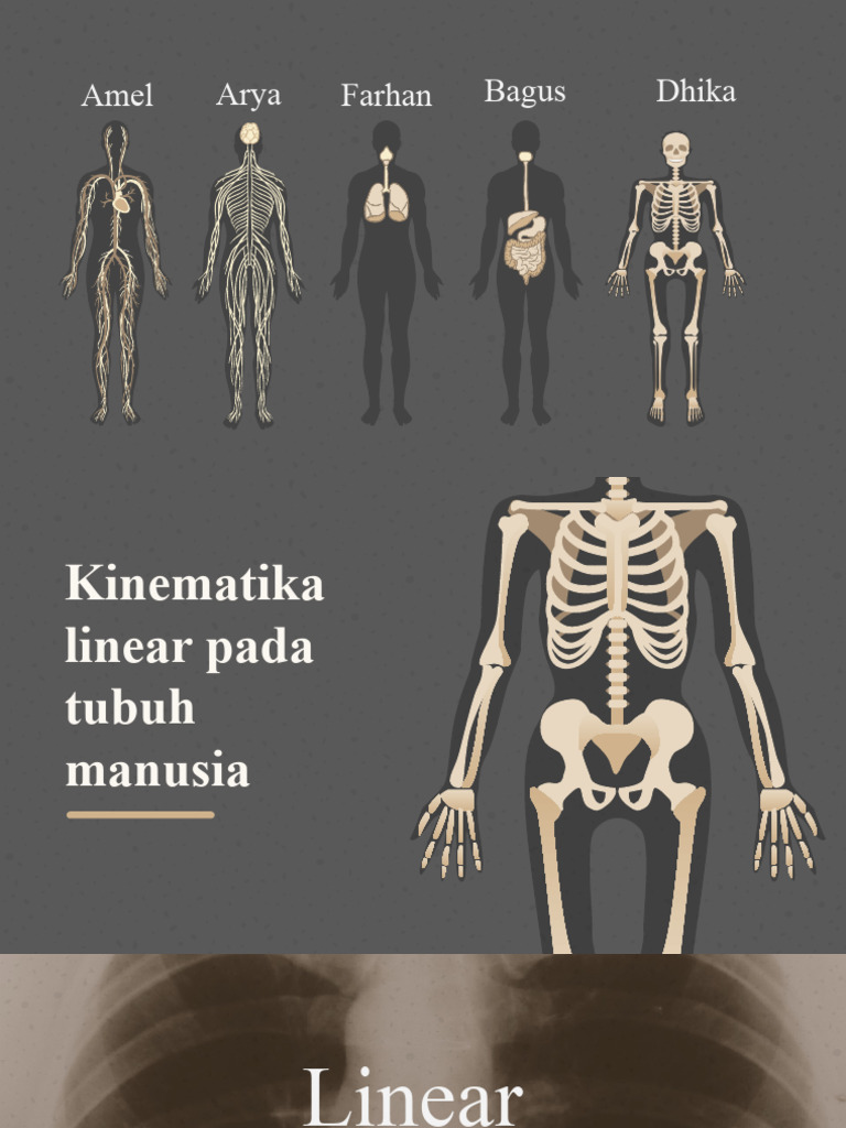 Kinematika Linear Pada Tubuh Manusia | PDF