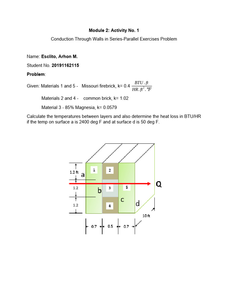 Lesson 2 Exercises Problem 1 | PDF | Scientific Phenomena | Non Equilibrium Thermodynamics