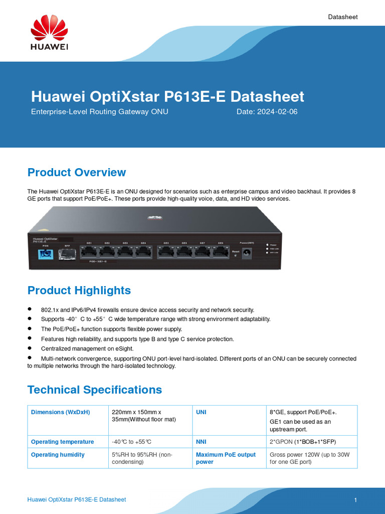 P613E-E Datasheet 05 | PDF