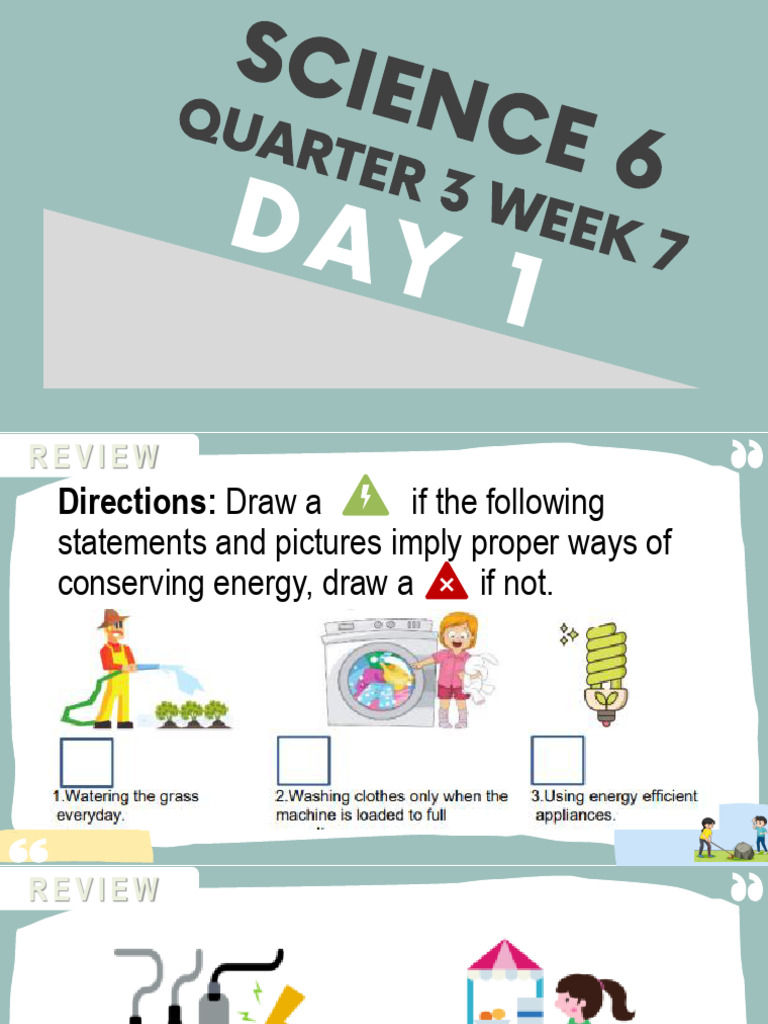 G6 Q3W7 Science PPT Melcs | PDF