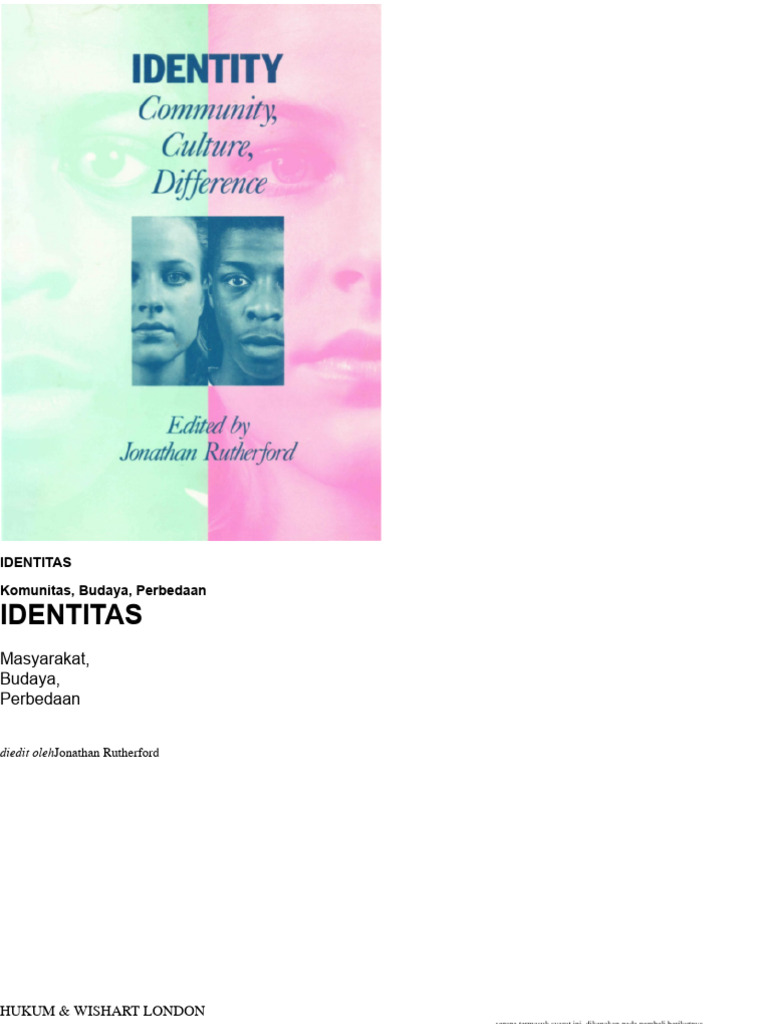 Salinan Terjemahan Jonathan Rutherford - Identity - Community, Culture ...