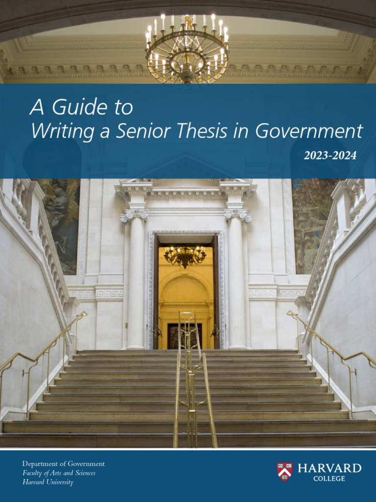Thesis Guide 2023-2024 | PDF
