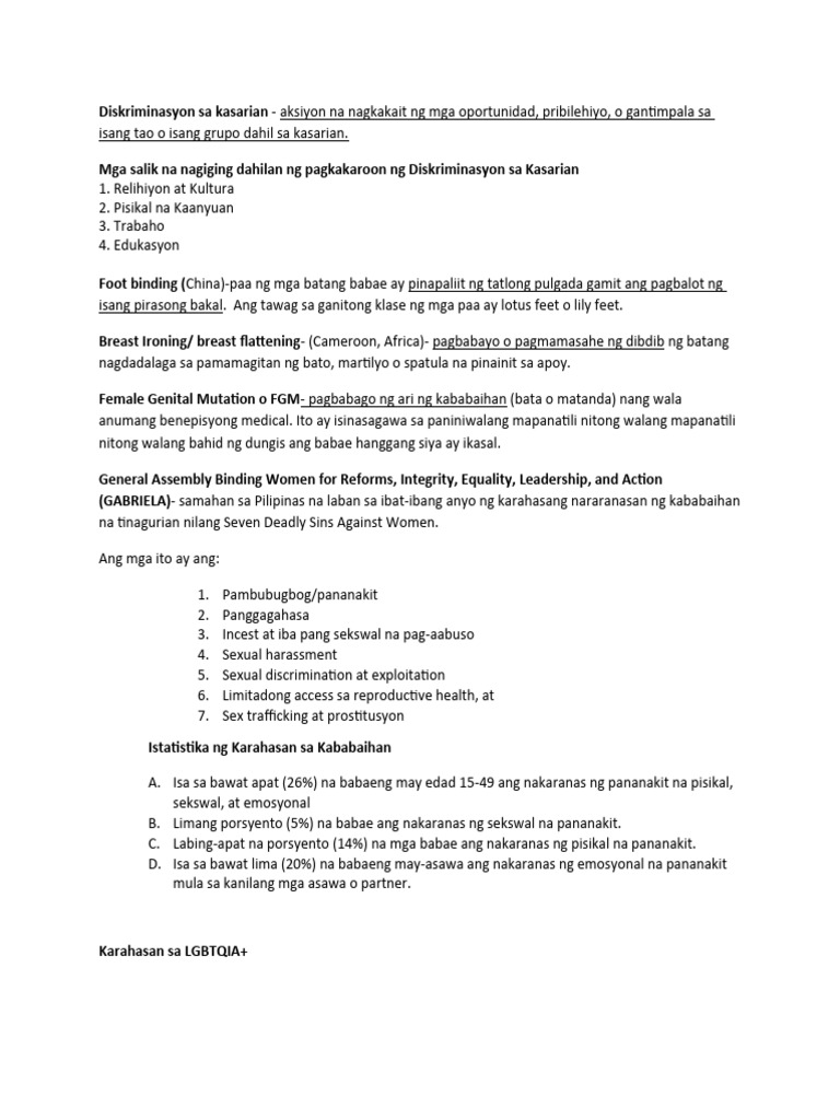 Grade 10 Notes - 062504 | PDF