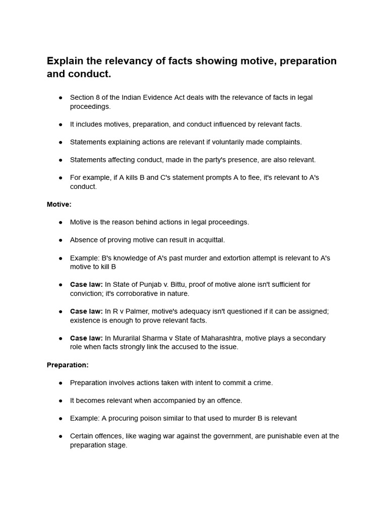 Evidence Law KSLU Notes! | PDF | Confession (Law) | Hearsay